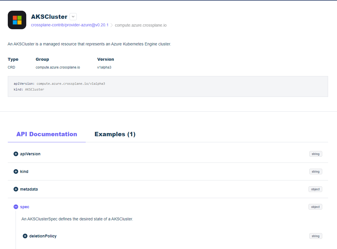 Implantar um cluster aks via crossplane provider Azure - Code in Loop